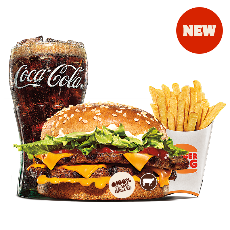 BURGER KING® Nachos Cheese Deluxe Double Beef